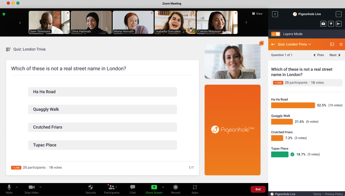 Zoom Layers Mode for Quiz – Help Centre