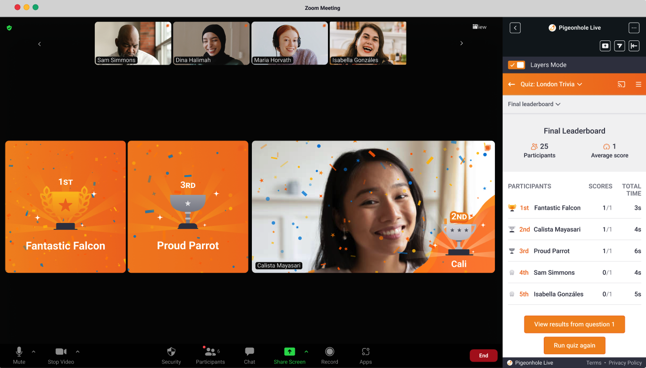 Zoom Layers Mode for Quiz – Help Centre