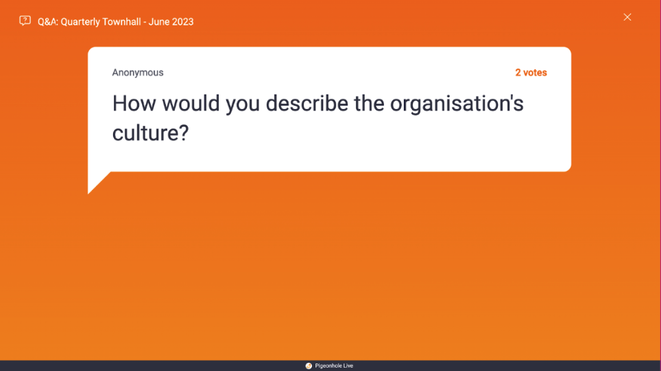 Using Projector Panel for Q&A by Solo Presenters – Help Centre