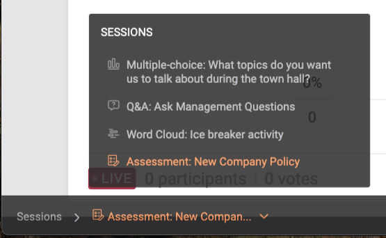 Using Projector Panel for Q&A by Solo Presenters – Help Centre