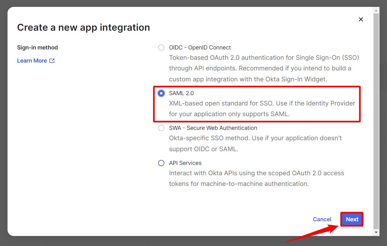 Setting up an Organisation Workspace SSO on Okta – Help Centre