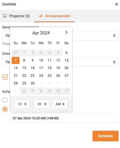 Creating Announcement Templates – Help Centre