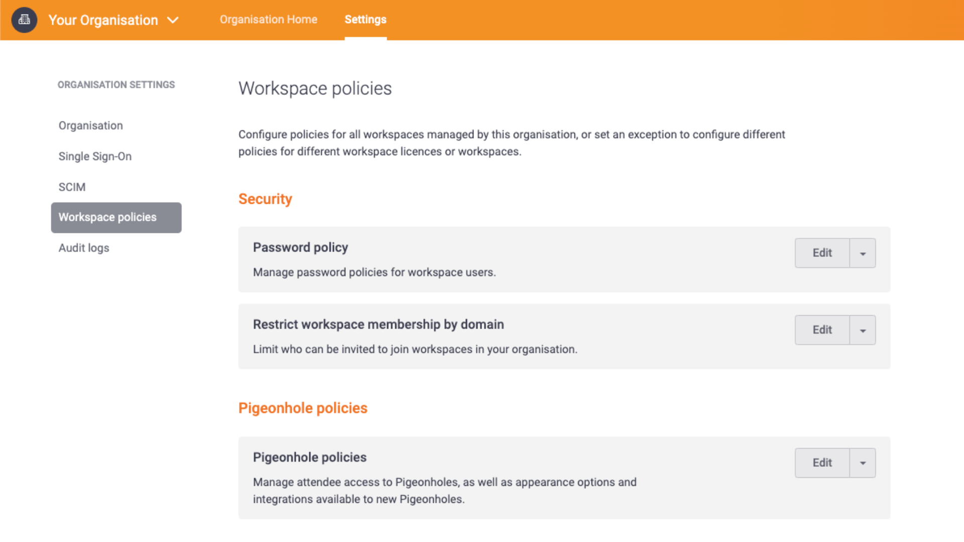 Get an overview of your organisation using Organisation Home – Help Centre